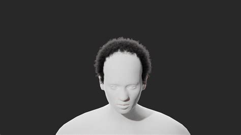 Artstation Receding Hairline Game Assets