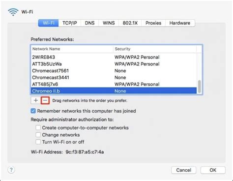 How To Manually Add Or Remove Wi Fi Networks From OS X