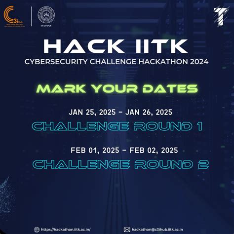 hackiitk hackiitk cybersecurityhackathon innovation challengeyourself hackthefuture