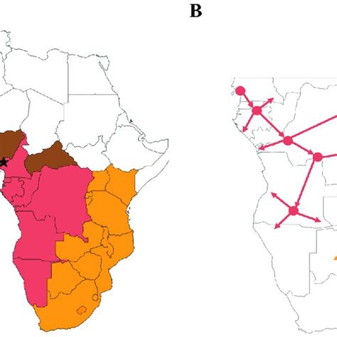 A Geographical Distribution Of The Niger Congo Macro Phylum