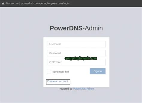 Install Powerdns And Powerdns Admin On Debian 121110 Computingforgeeks