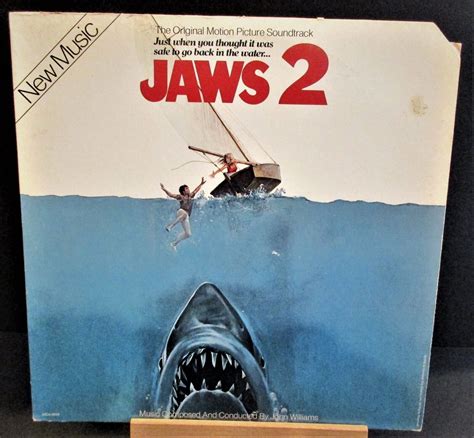 Jaws 2 Original Soundtrack 1978 Lp Vinyl Original Mca 3405 John