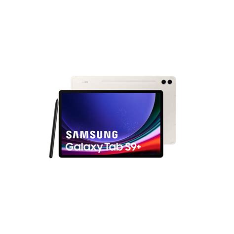 Tablette Tactile Samsung Galaxy Tab S9 124 Wifi 256 Go Crème