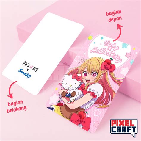 Oshi No Ko X Sanrio Anime Character Photocard Shopee Malaysia