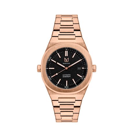 Rose Gold Diver 42 — Automatic Watch Rose Gold Ip Makydo