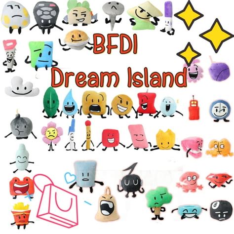 Bfdi Plushies Bfdi Plush Bfdi Dream Island Plushies Toy Anime Plush Stuffed Pillow Game