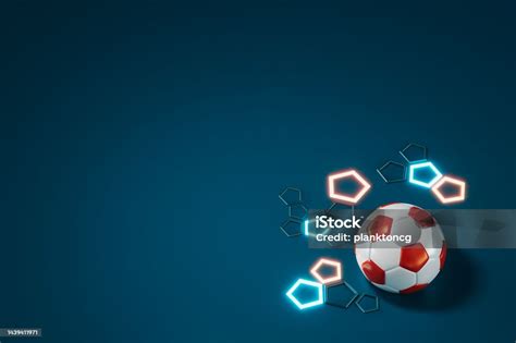 3d 축구 개체 디자인입니다 사실적인 렌더링 추상적인 미래 배경 3d 그림입니다 모션 지오메트리 개념입니다 스포츠 경쟁 그래픽 토너먼트 게임 베팅 콘텐츠 축구 공 요소 3