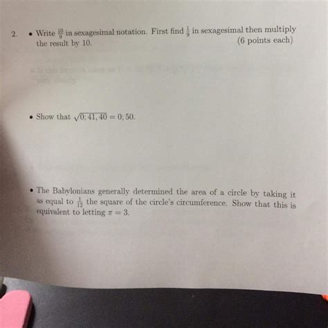 Solved Write In Sexagesimal Notation First Find In Chegg Com