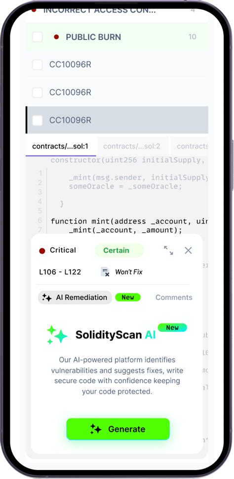 Solidityscan Best Smart Contract Scanner And Auditing Tool