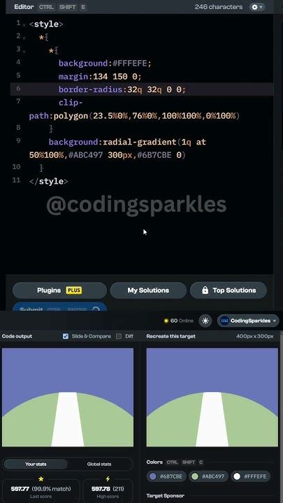 Css Battle Daily Targets October 2 2024 Htmlcss Html Css Youtube