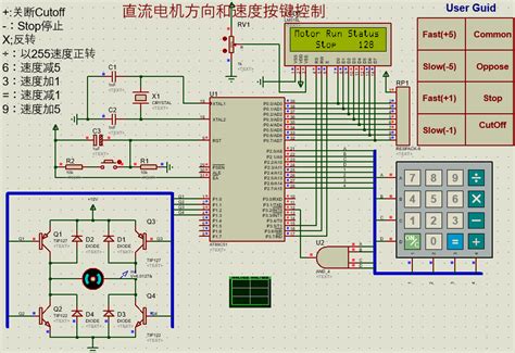 【proteus仿真】直流电机方向和速度按键控制利用按键调节直流电动机转速、转向 Csdn博客