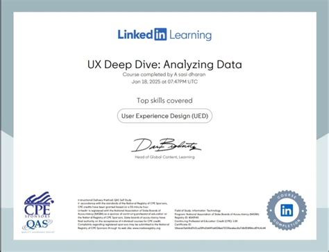 A Sasi Dharan On Linkedin Uxdesign Dataanalysis Linkedinlearning Uiux