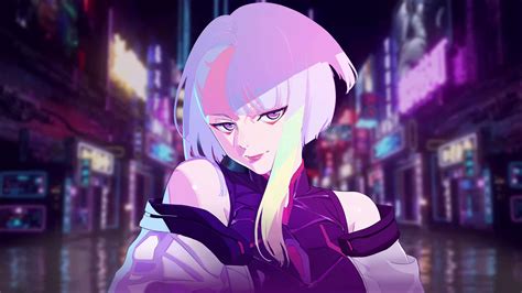 Lucy From Cyberpunk Edgerunners Live Wallpaper
