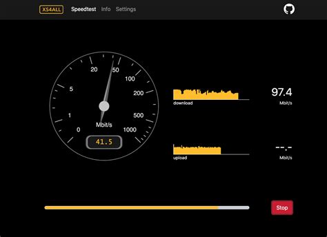 Github Rebootcsspeedtest 1 Html5 Speedtest Javascript Client And