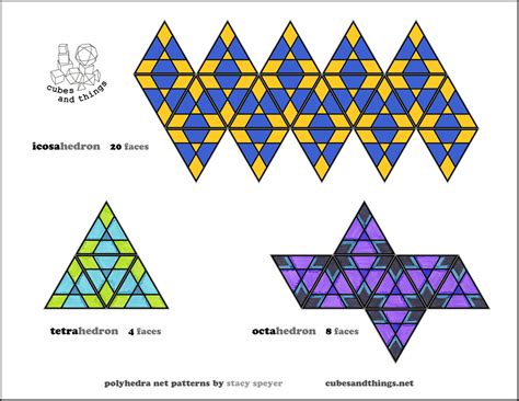 polyhedron nets