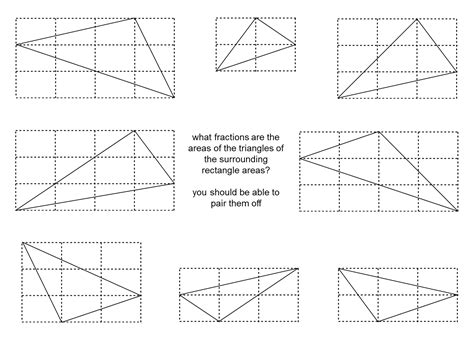 Median Don Steward Mathematics Teaching Fraction That Is A Triangle
