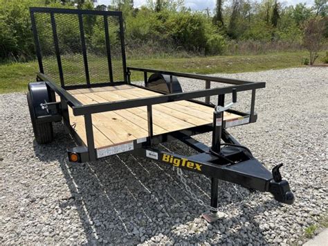 New 2024 Big Tex Trailers 30sa Single Axle Utility Trailer For Sale In