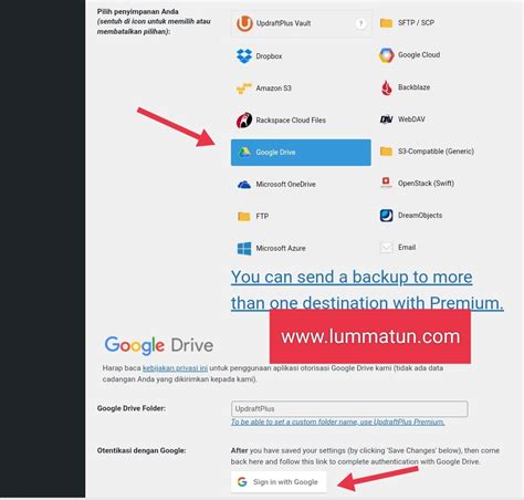 Cara Backup Wordpress Otomatis Tanpa Cpanel Dengan Plugin Lummatun By Kang Mursi