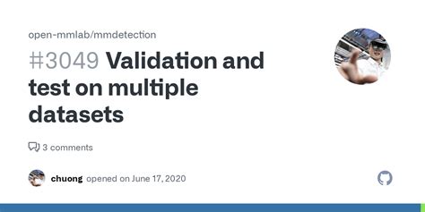 Validation And Test On Multiple Datasets · Issue 3049 · Open Mmlab