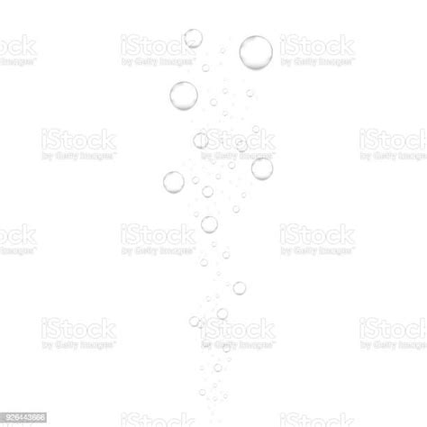 현실적인 수 중 Fizzing 공기 거품에 고립 된 흰색 배경 탄산수 기포 3차원 형태에 대한 스톡 벡터 아트 및 기타 이미지 3차원 형태 공 스포츠 장비 구