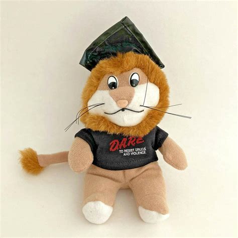 Dare Graduation Daren The Lion School Program Graduate Plush Stuffed