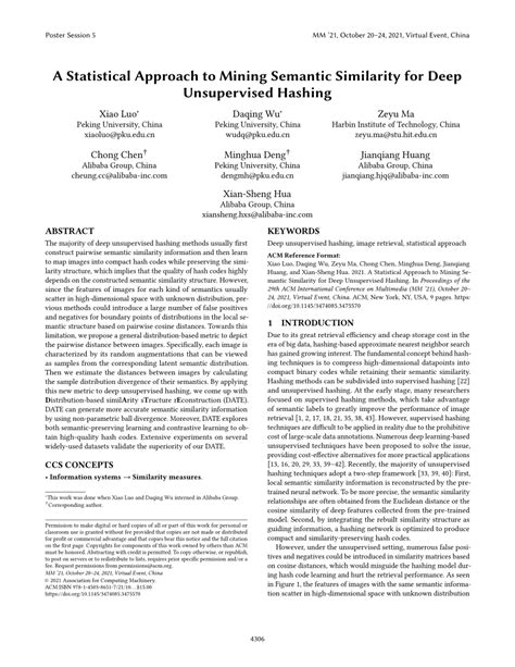 Pdf A Statistical Approach To Mining Semantic Similarity For Deep