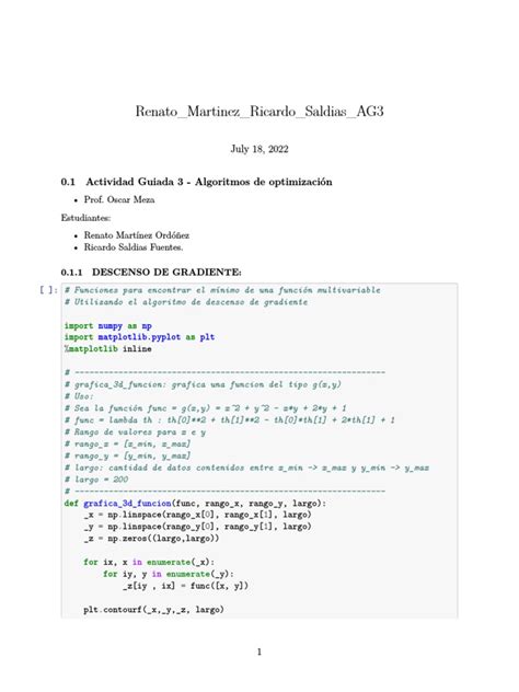 Trabajo 2 De Algoritmos De Optimización Pdf Lógica Matemática