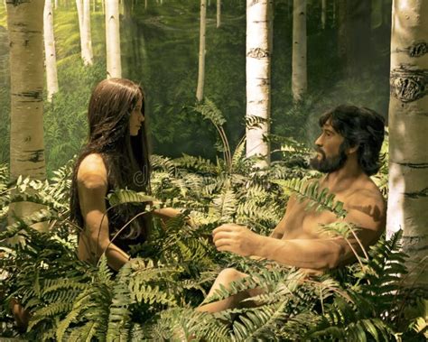 Adam Und Vorabend Im Garten Eden Redaktionelles Bild Bild Von