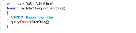 Execute AsNoFilter Then How To Enable Specified Filter Issue 402