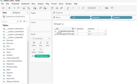 Tableau Recognizes My Geopoint Field As String And Returns Null