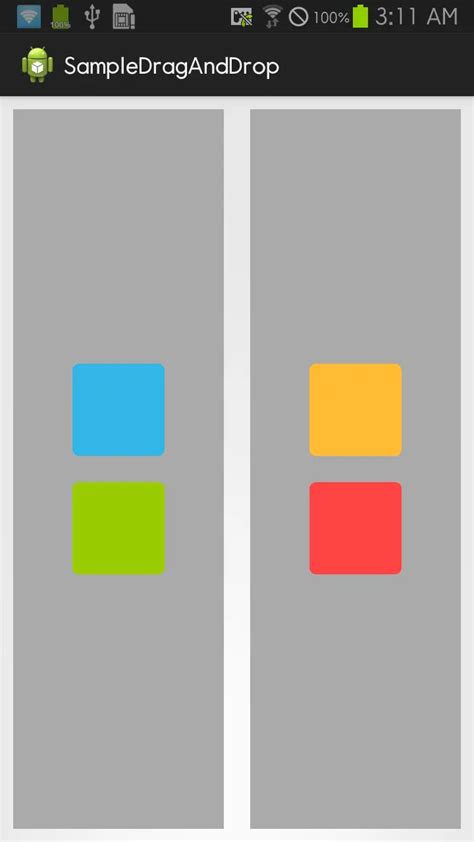 Drag And Drop Android Androidsrc