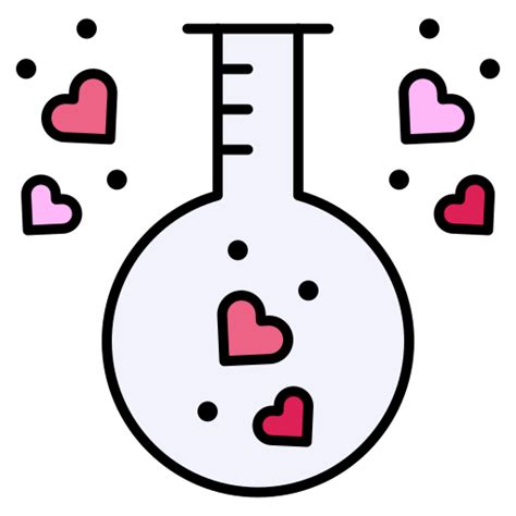 Flask Generic Outline Color Icon