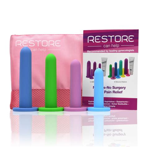 Vaginal Dilator Set For Women 4 Pack Restore Can Help