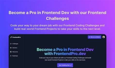 FrontendPro Become A Pro In Frontend Development Resource Fyi