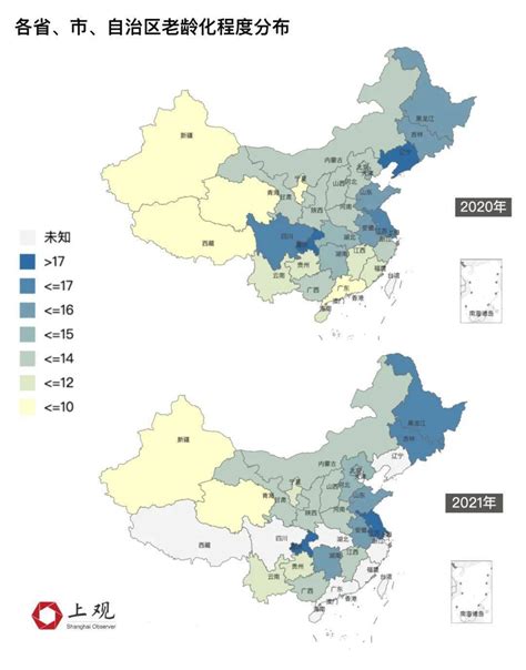 重度老龄化社会逼近，这些城市人口形势更严峻 出生率 深度 全国