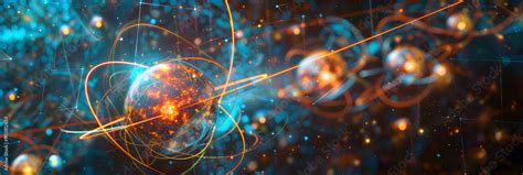 Visual Representation Of Electron Configuration Illustrating Atomic