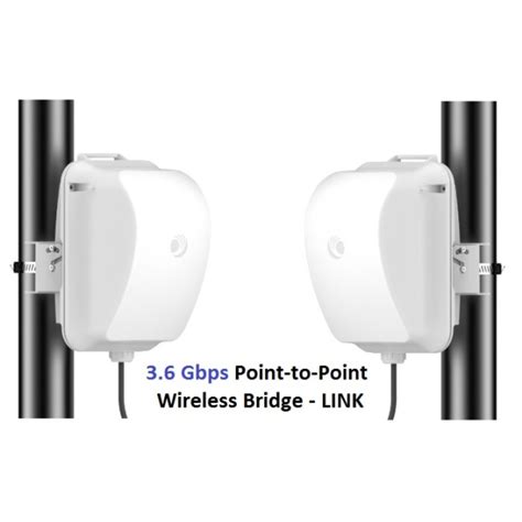 60GHz Long Range Wireless Bridge 3 6 Gbps