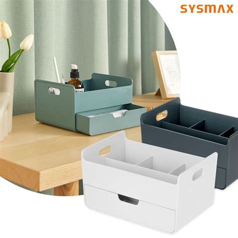 시스맥스 콤보 데스크오거나이저펜홀더데스크정리책상서랍장정리함소품함 홈플러스 택배배송