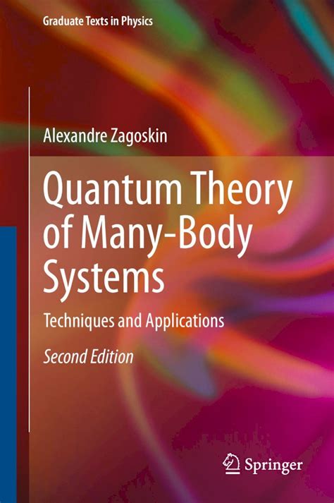 pdf [graduate texts in physics] quantum theory of many body systems