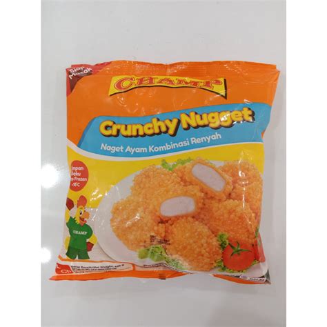 Jual Champ Chicken Crunchy Nugget 450 Gr Shopee Indonesia