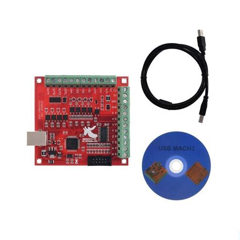 Dytrees Hot Sale Cnc Usb Mach3 100khz Breakout Board 4 Axis Interface Driver Motion Controller