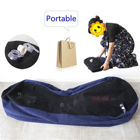 Cheap Inflatable Sofa Sex Bed Mat Fucked Furniture Adult Sex Aids Products Gift Handcuffs Mild