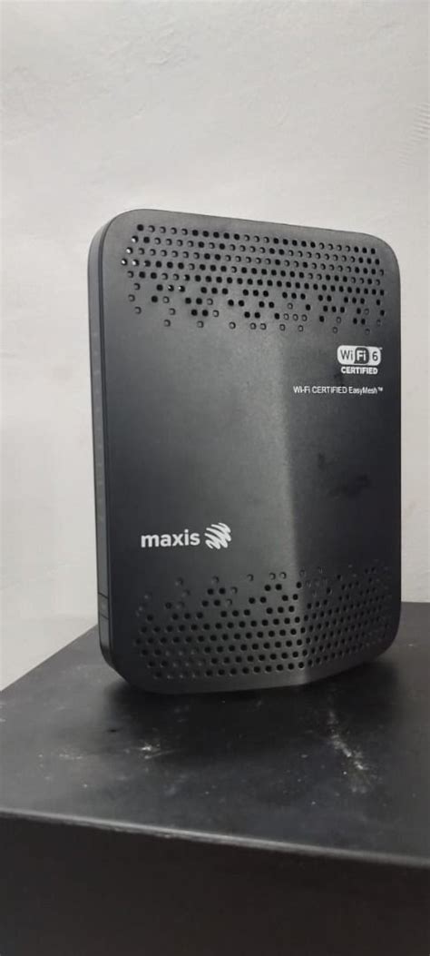 Maxis WIFI 6 EASY MESH ROUTER DUAL Computers Tech Office Business Technology On Carousell