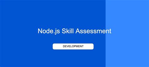 Node Js Skills Assessment Gauge Your Expertise Coursera