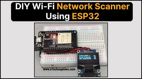 diy wifi network scanner using esp32