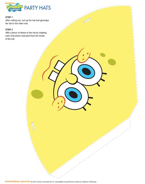 Spongebob Party Hats At Matthew Boston Blog