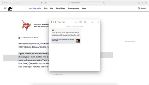 A Rundown Of How To Use Quick Notes In MacOS Monterey Mashable