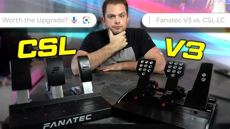 Fanatec Pedals Showdown Csl Lc Vs V3 Dg Edge