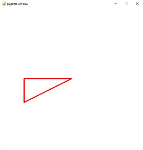 Pygame 绘制对象和形状 码农参考