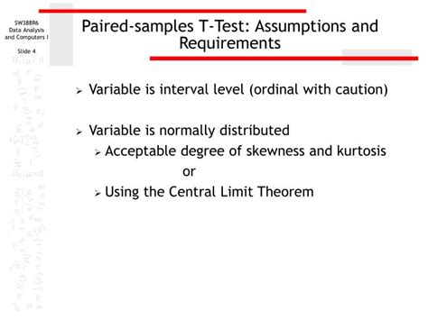 PPT Paired Samples T Test Of Population Mean Differences PowerPoint Presentation ID